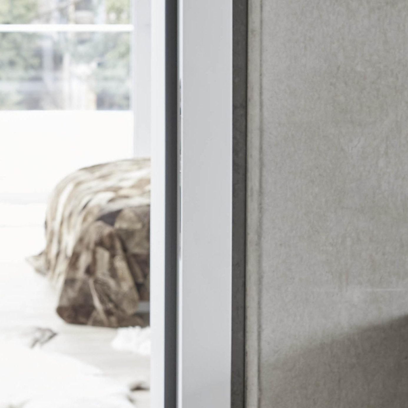 Composite door frame - CUBIQ ON THE WALL - Bod'or KTM - glass