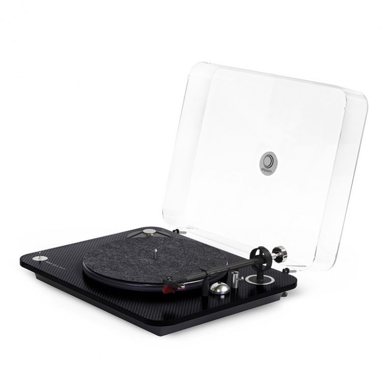 Manual turntable - 100 RIAA BT CARBON BLACK - Elipson - belt-driven ...