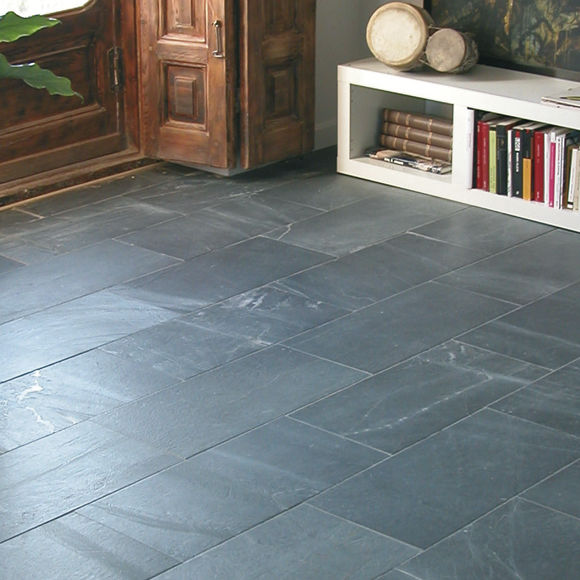 Slate stone slab - B3 - Pizarras J. Bernardos - for floor / for facade ...