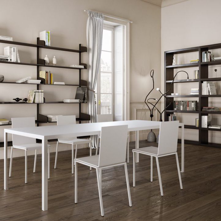 Contemporary chair - BIANCA - ZEUS - water-resistant fabric / acrylic ...