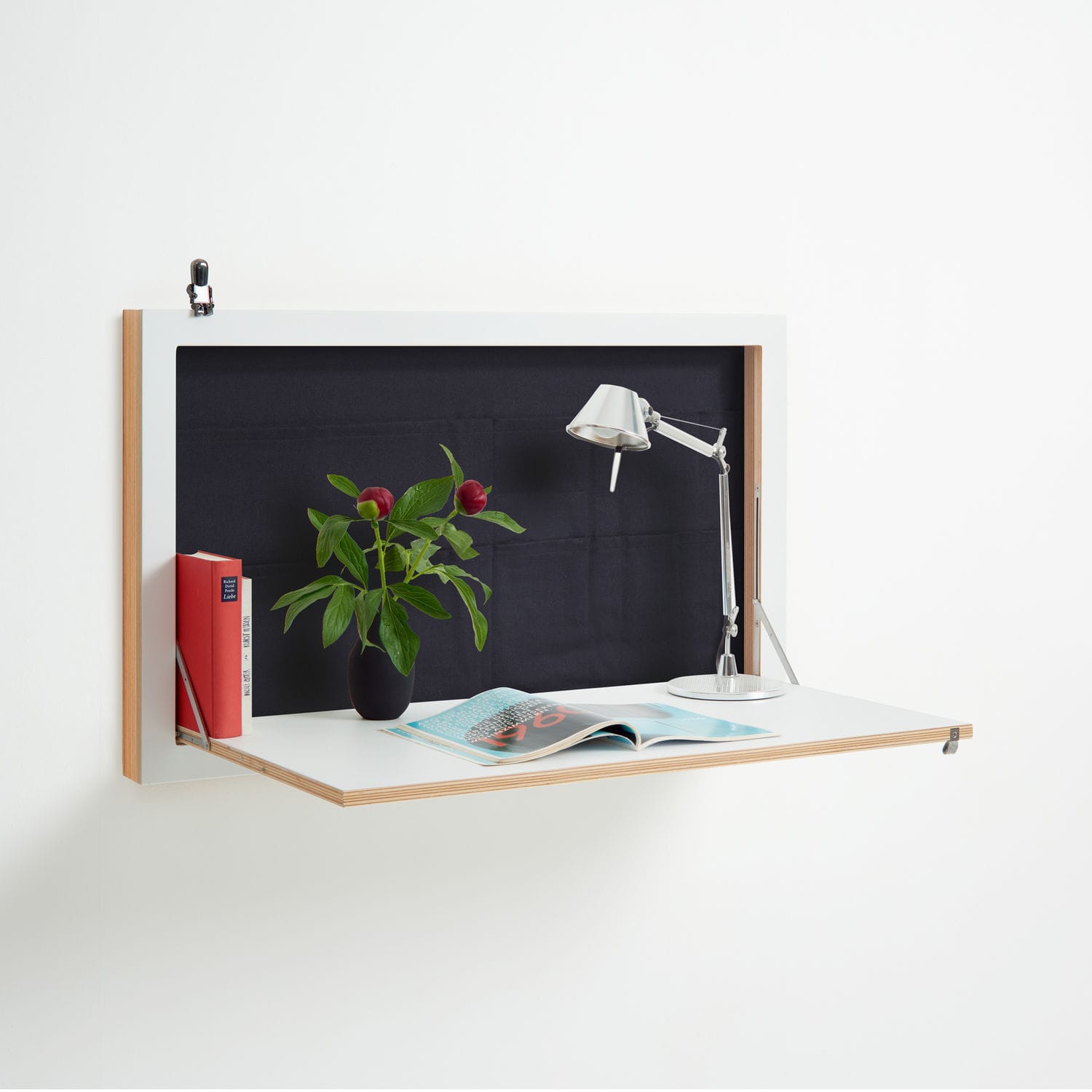 Contemporary secretary desk - Fläpps: FL290002 - AMBIVALENZ - plywood ...