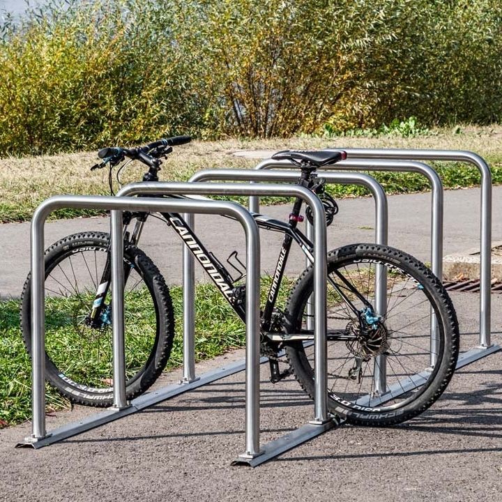 Floor-mounted bike rack - 452 - ABES S.à r.l. Public Design - for public space / galvanised ...