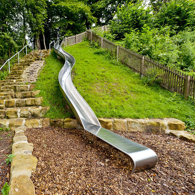 Curved slide - CURE HOUSE HORN-BAD MEINBERG - atlantics GmbH - for ...