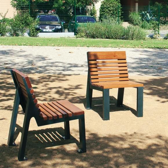 Contemporary urban armchair - NUANCE - univers & cité | mobilier urbain ...