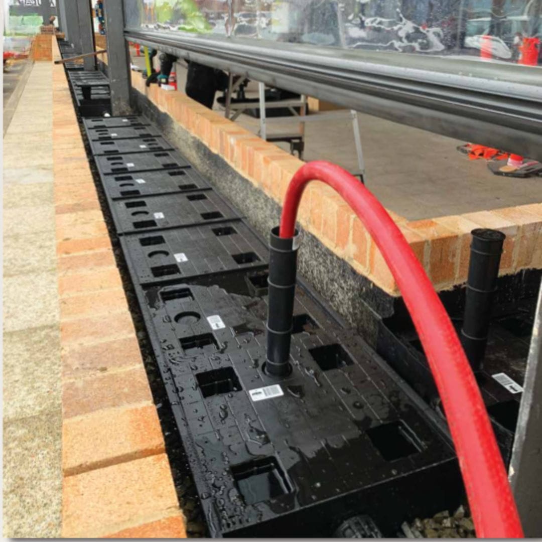 Underground irrigation system - WaterUps - BERA B.V. - automated
