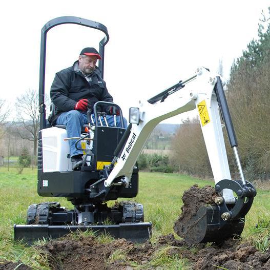 Mini excavator - E SERIES - Bobcat Emea - crawler / compact / for ...