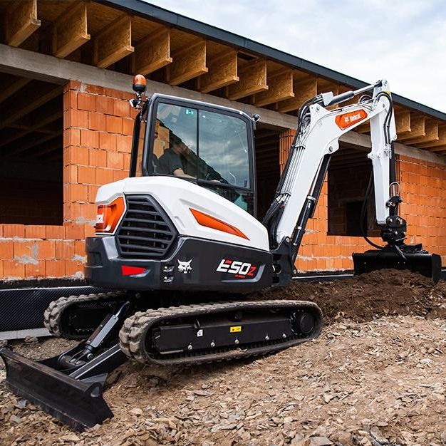 Medium excavator - E50Z - Bobcat Emea - crawler / compact / for ...