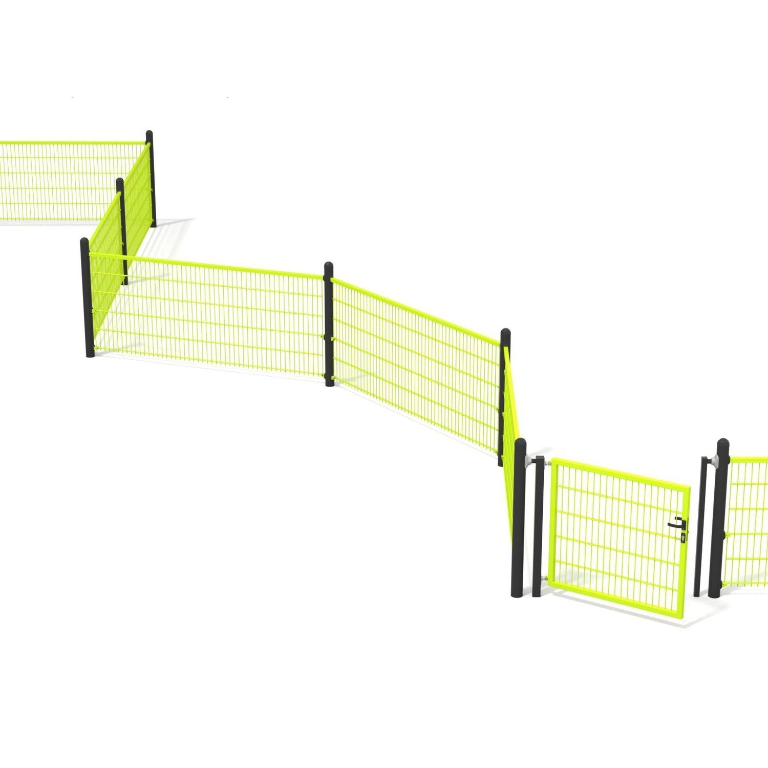 Wire mesh fence - 6085 - BUGLO Sp.zo.o. - playground / metal / rectangular