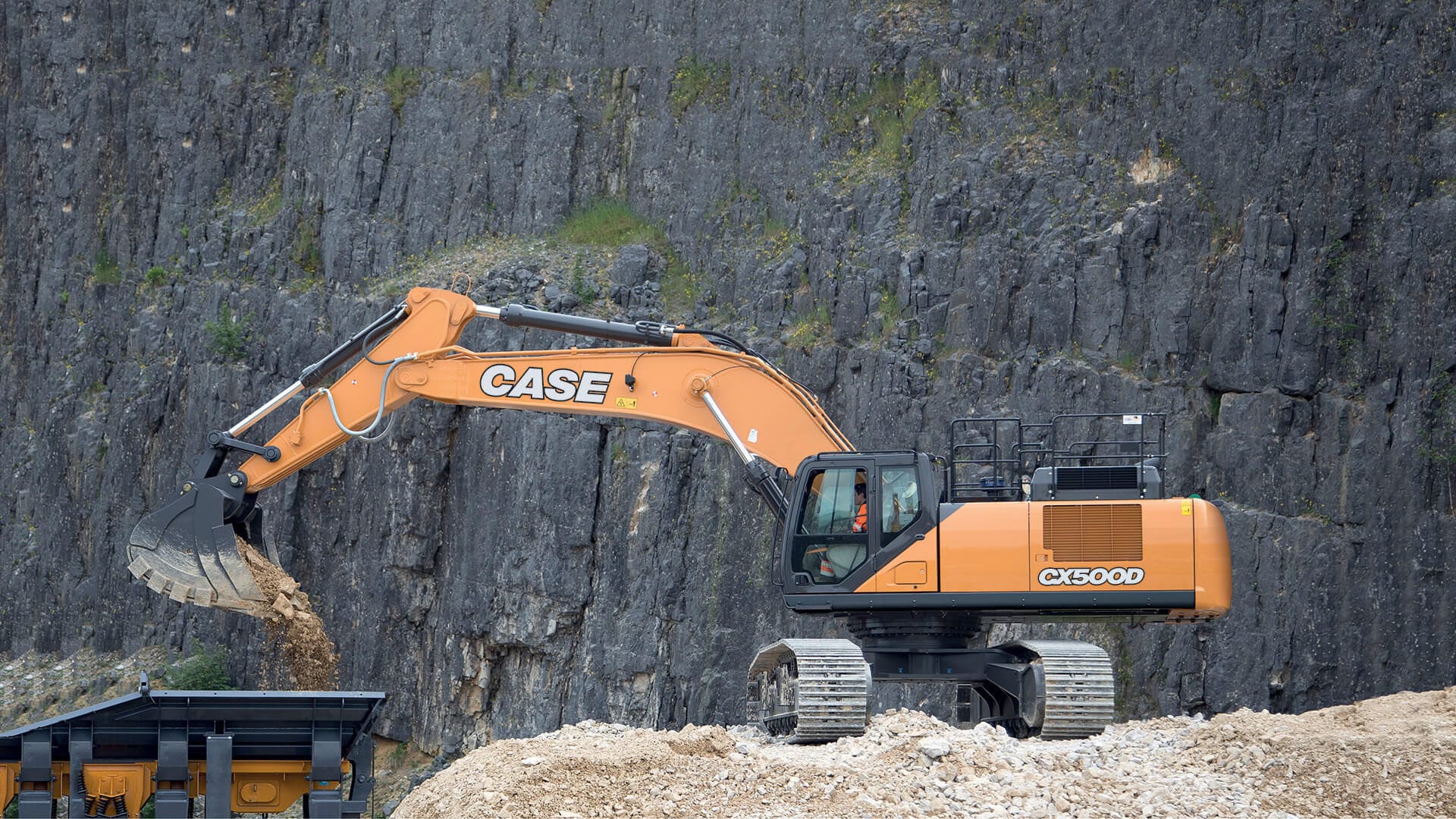 Crawler excavator - CX500D ME - Case Construction - swivel / for ...