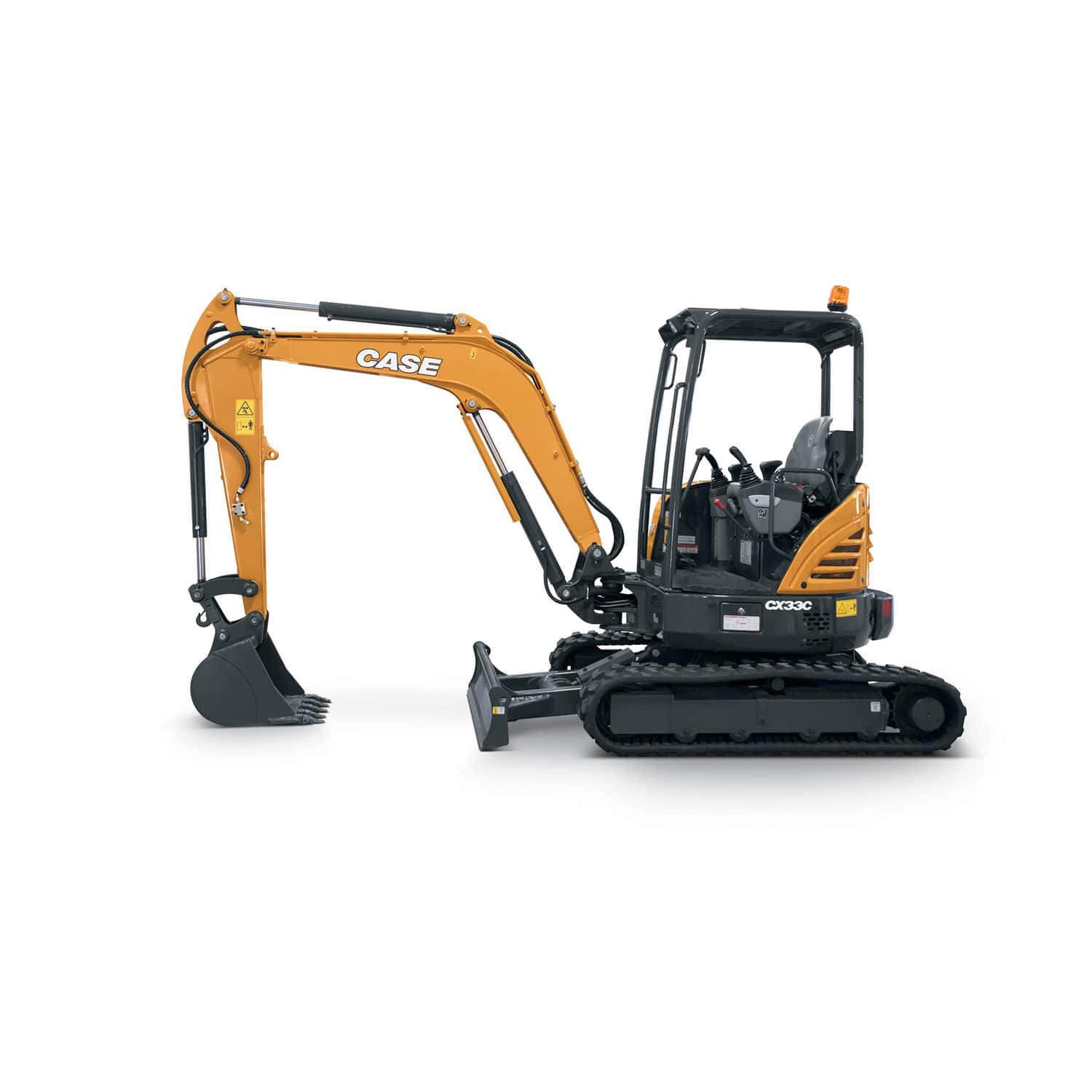 Mini excavator - CX33C - Case Construction - crawler / for construction ...
