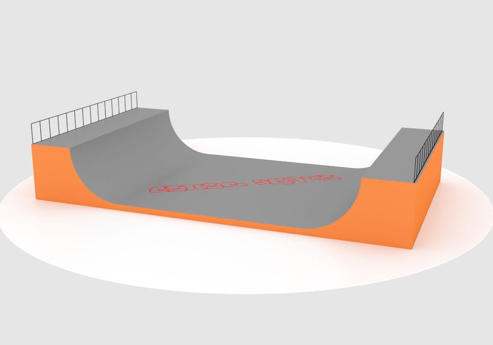 Skatepark mini ramp - SK 03 - Cemer Kent Ekipmanlari San. Tic. Ltd. Sti