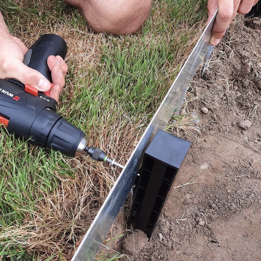 Plastic anchoring system - ECCO PRODUCTS - for exterior fittings / exterior