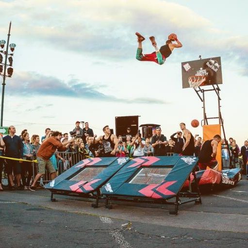 Gymnastics trampoline - TEAMGYM "FREESTYLE" - Eurotramp Trampoline Kurt ...