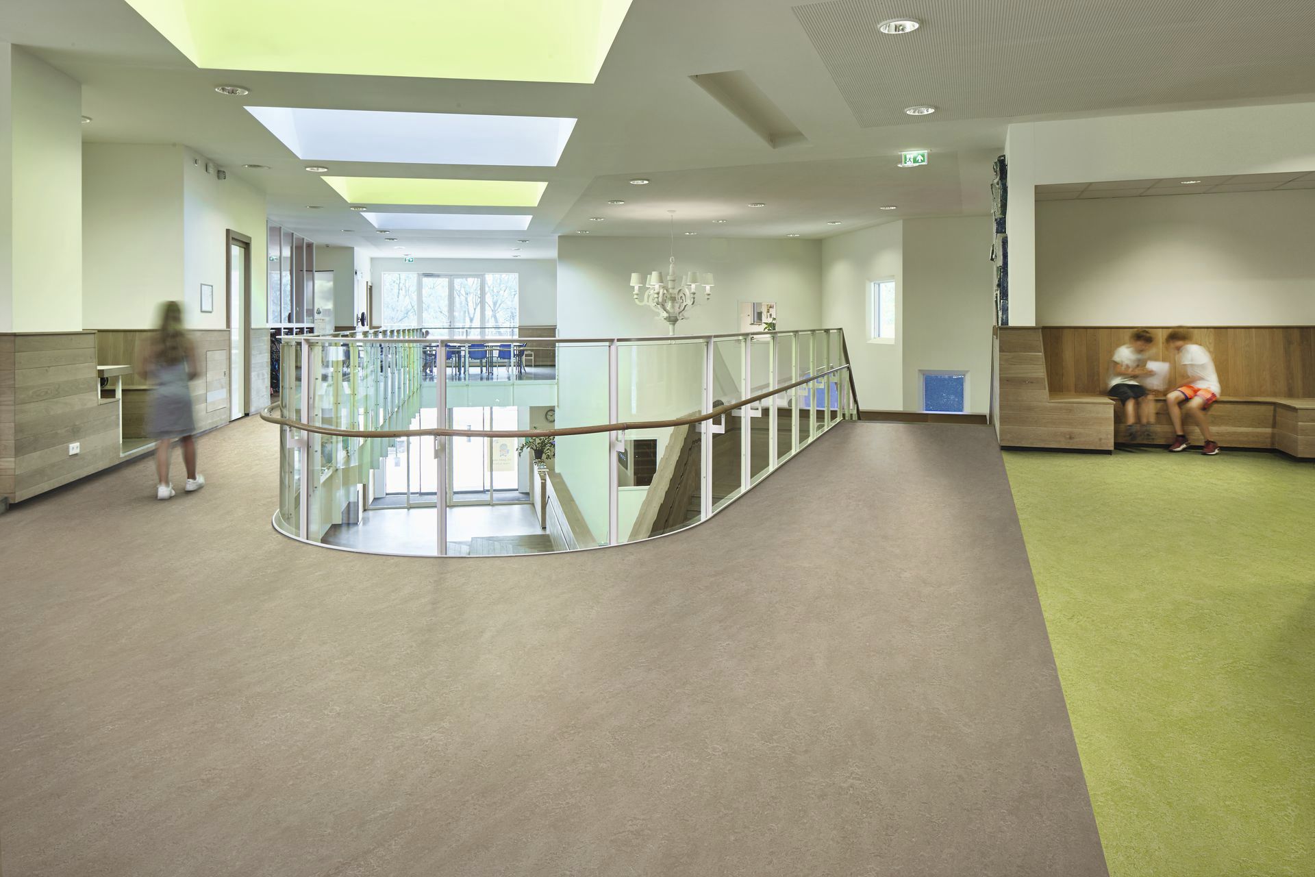 Natural linoleum flooring - MARMOLEUM MARBLED - Forbo Flooring Systems ...