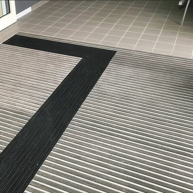Public building entrance mat - NUWAY TUFTIGUARD - Forbo Flooring ...