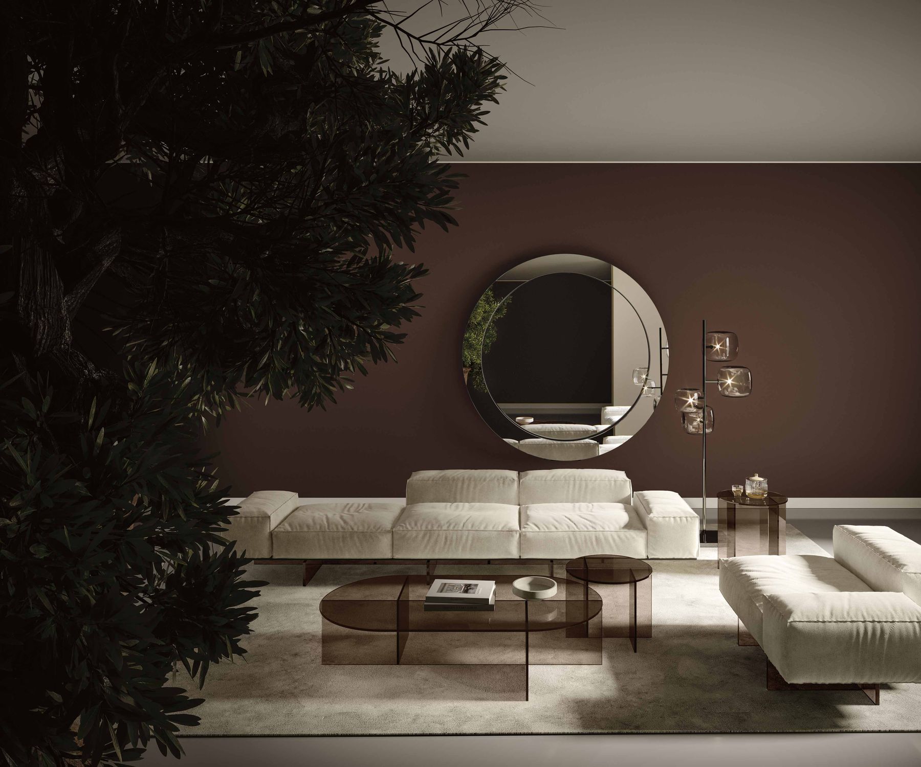 Modular sofa - SOFT GLASS - TONELLI Design - corner / original design ...