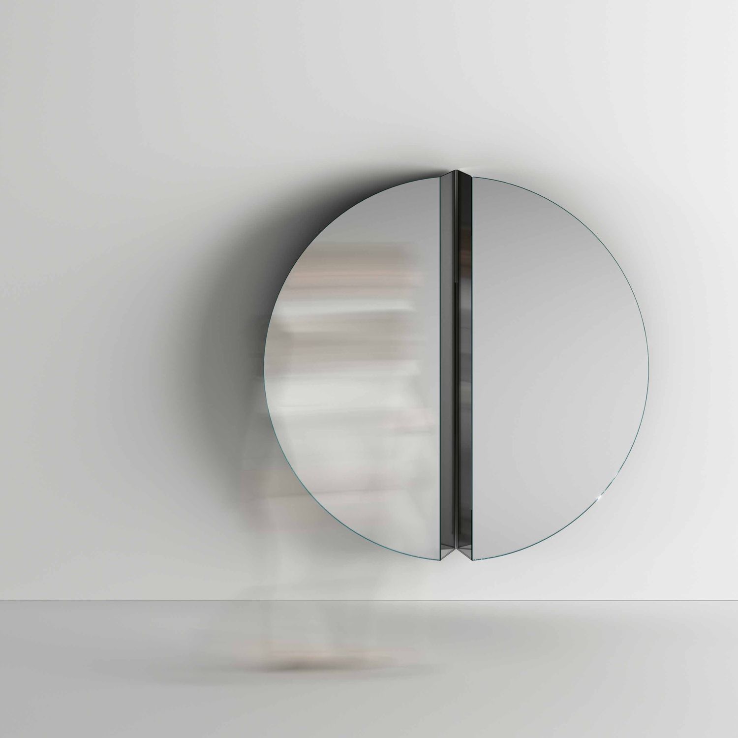 Wall-mounted mirror - SPLIT - TONELLI Design - original design ...