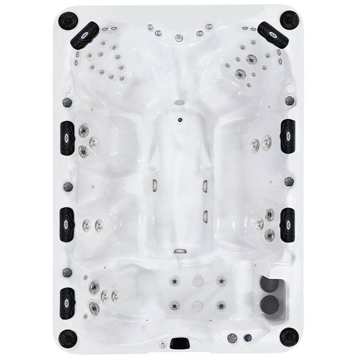 Above-ground hot tub - Newporter - Cal Spas - rectangular / 6-person ...