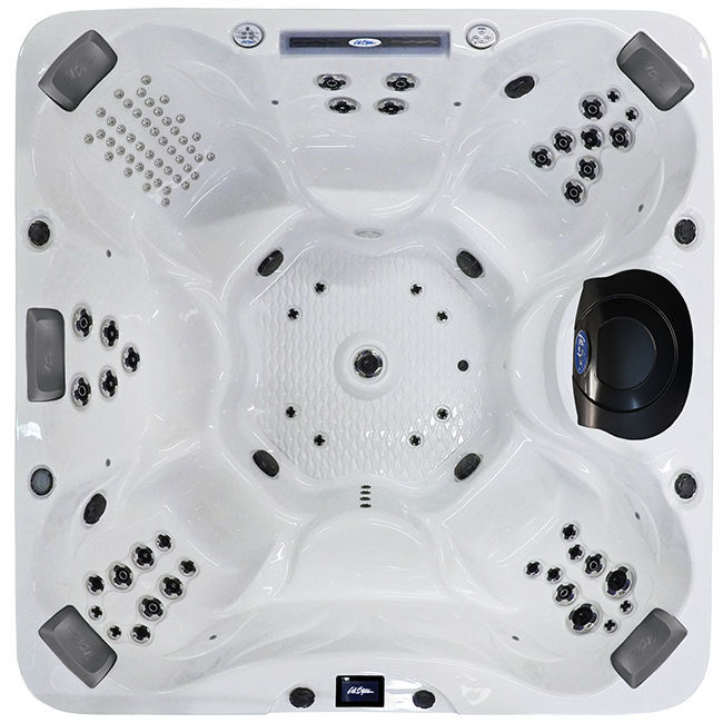 Above-ground hot tub - Carmel - Cal Spas - square / 6-person / acrylic