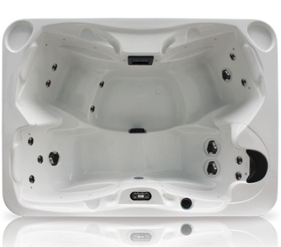 Above-ground hot tub - ARUBA - COAST SPAS - rectangular / 4-seater / home