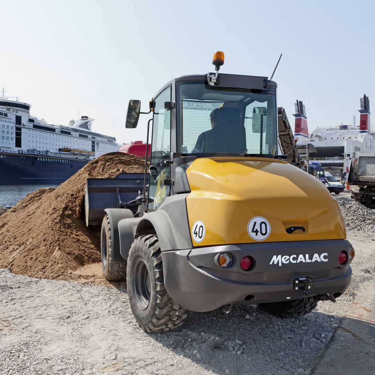 All-wheel steer loader - AF 1050 - MECALAC Baumaschinen GmbH