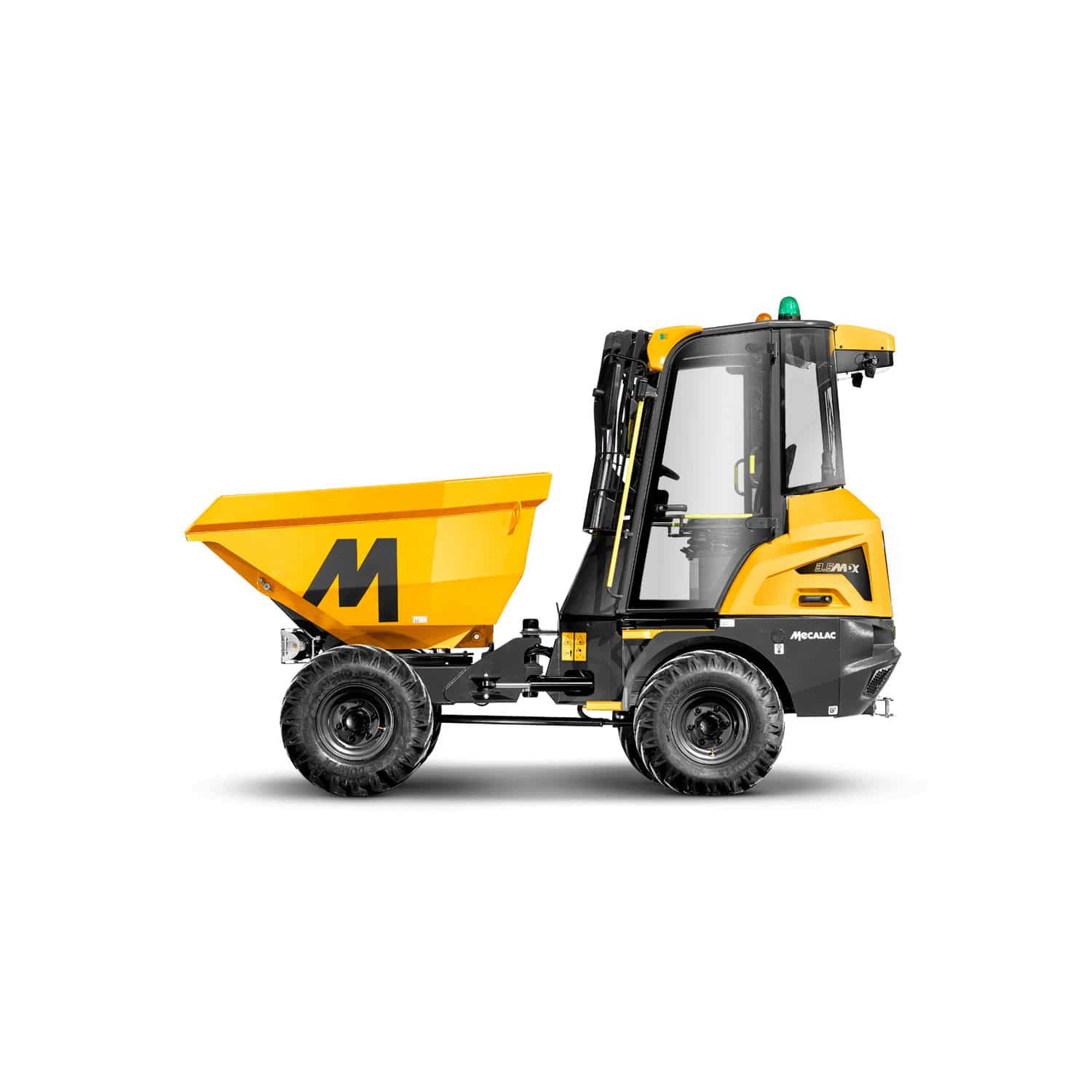 Rear unloading dumper - 3.5MDX - MECALAC Baumaschinen GmbH - wheeled ...