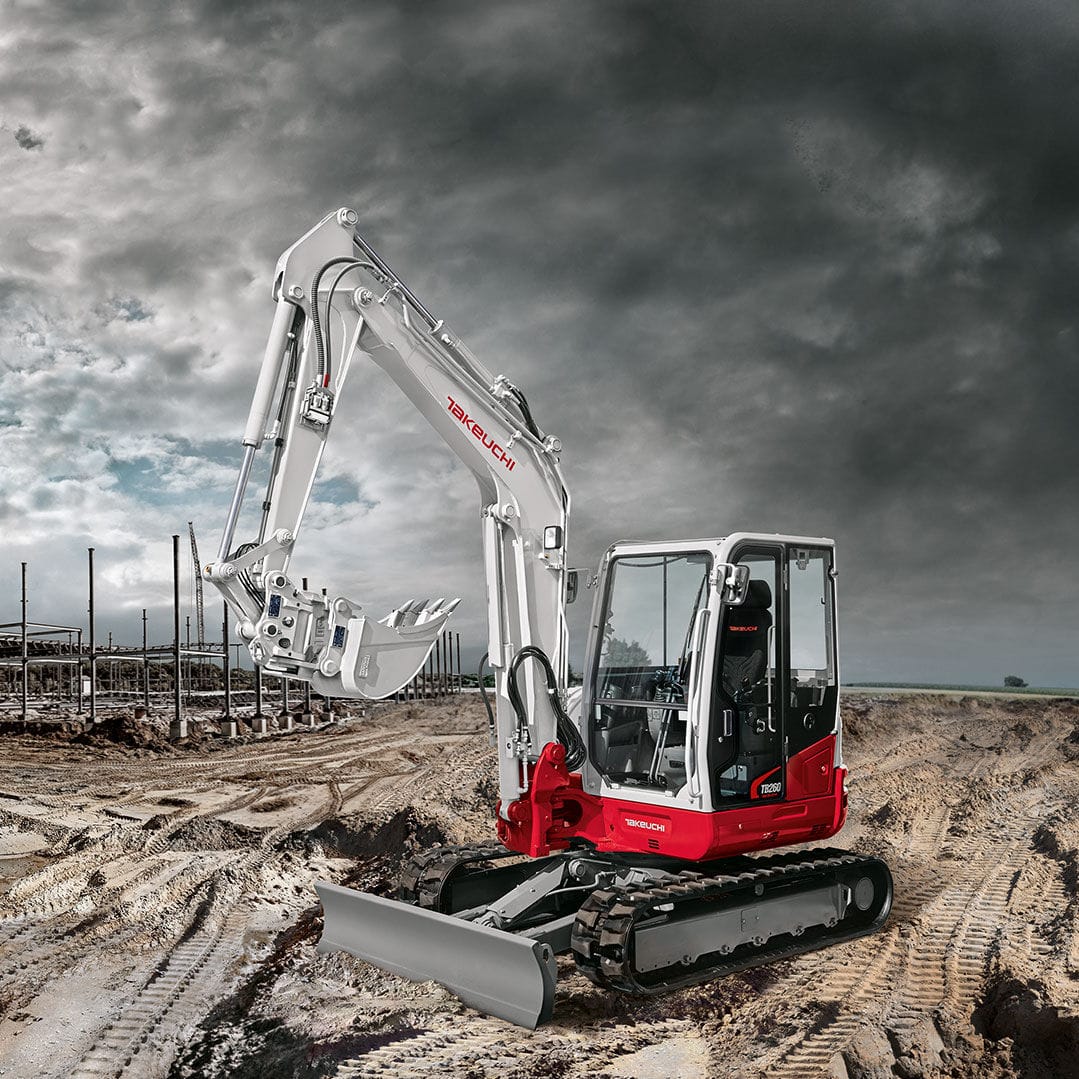 Mini excavator - TB 260 - TAKEUCHI - Wilhelm Schäfer GmbH Bau- und ...