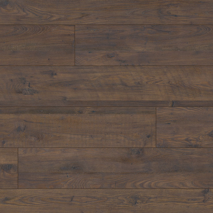 Chestnut laminate flooring - D10 - ter Hürne - floating / wood look / home