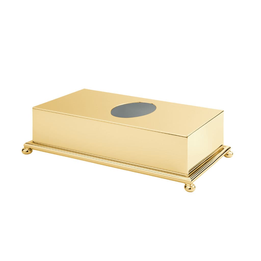 Tissue dispenser - FS01-664 - Cristal&Bronze