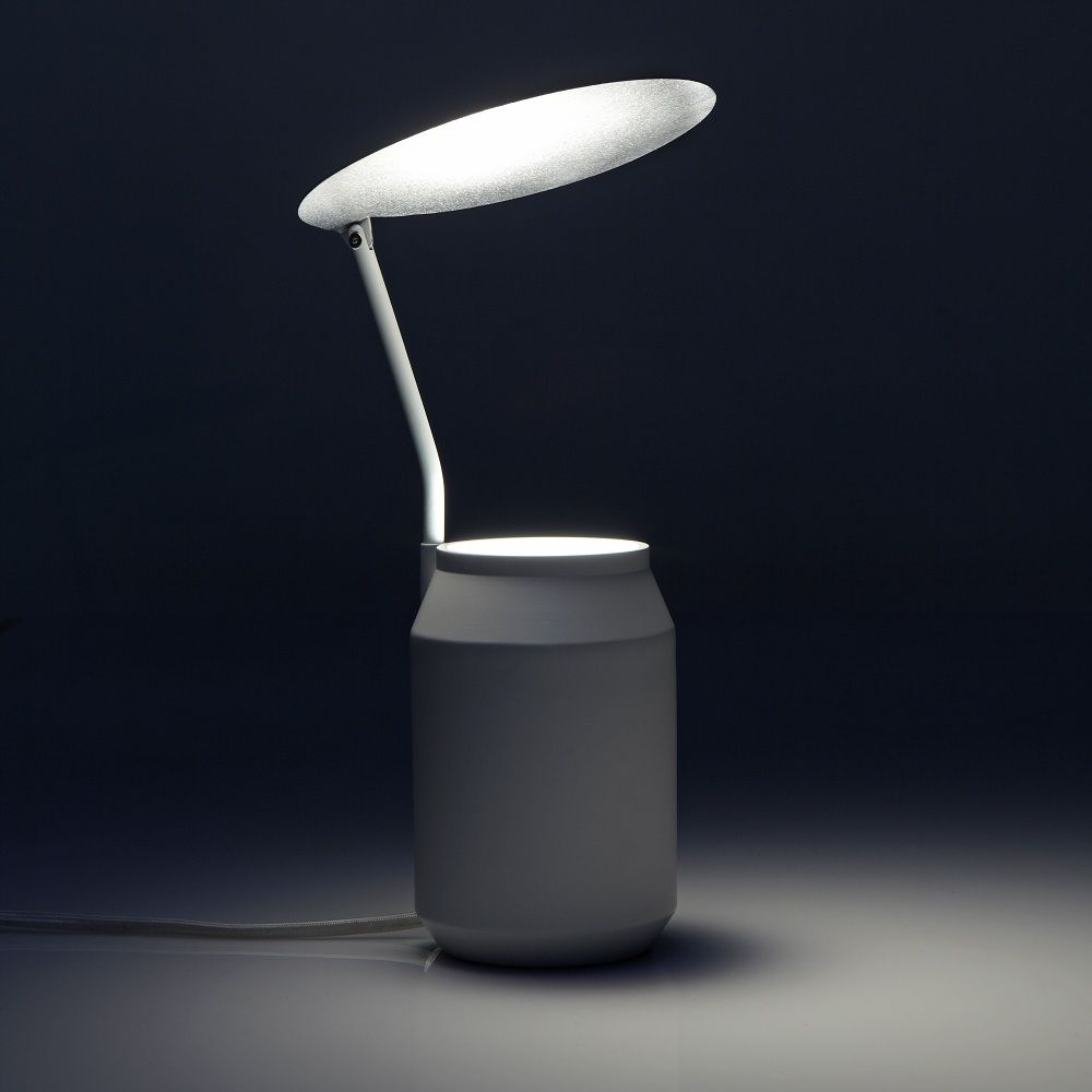 Table lamp - LENS - FORESTIER - metal / contemporary / corded