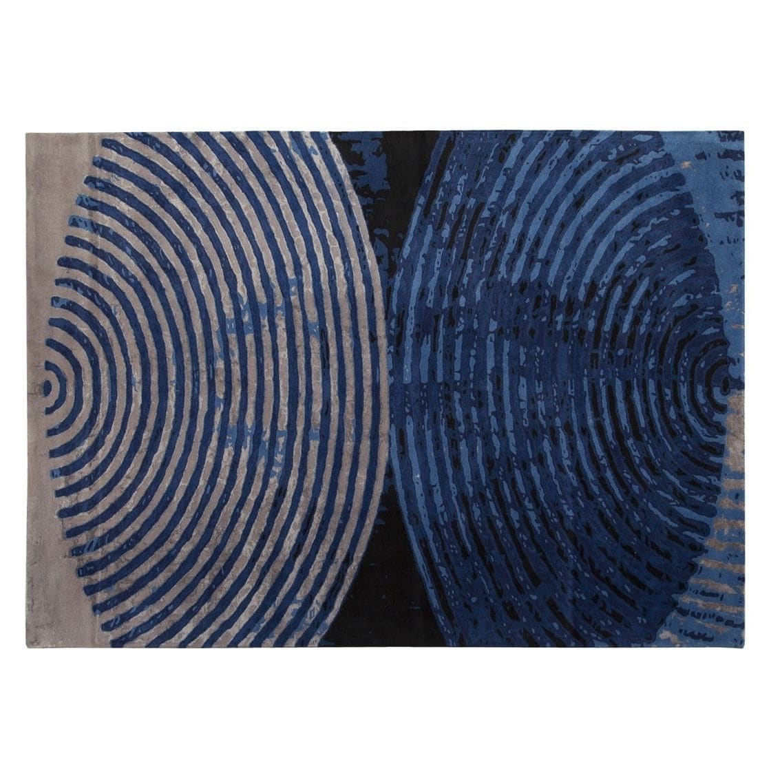 Contemporary rug - SHELL - ROCHE BOBOIS - patterned / New Zealand wool ...