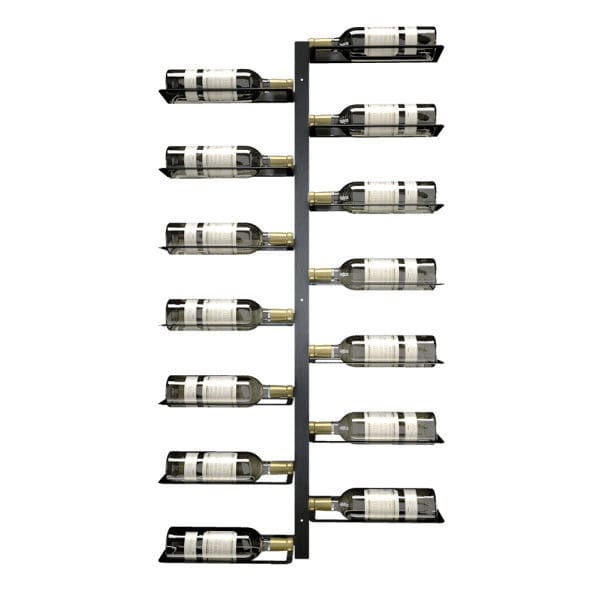 Stainless steel bottle rack - RTM - LVG La Vieille Garde inc. - wall ...