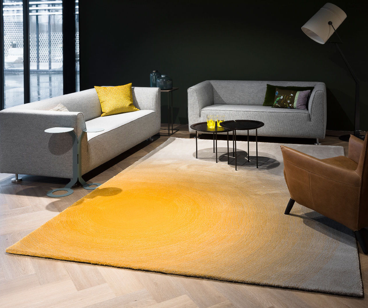 Contemporary rug - Caméléon - Carpet Sign - plain / New Zealand wool ...