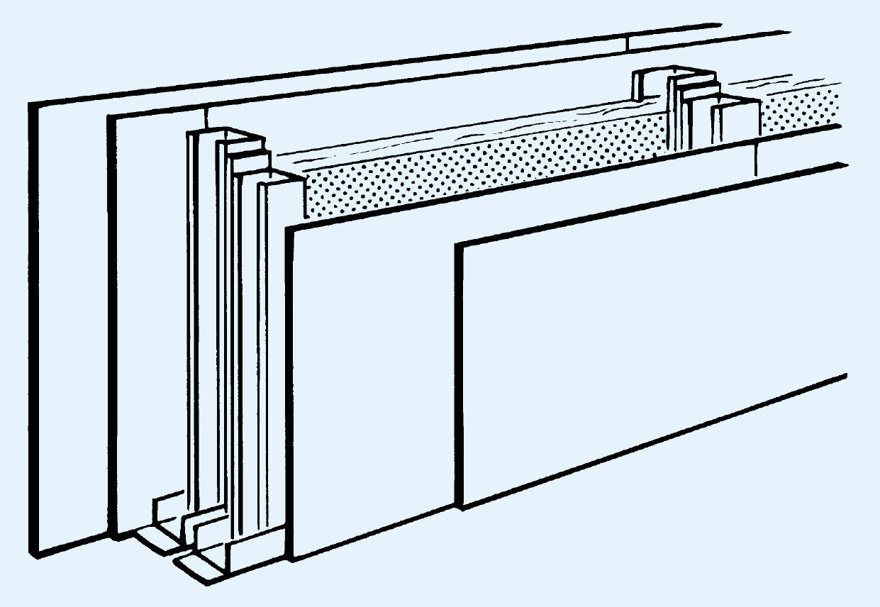 Reinforced plasterboard - R 1.1401 - Saint Gobain Rigips - acoustic