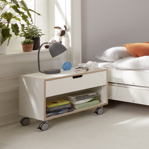 Contemporary bedside table - MODULAR - Mueller Moebelwerkstätten - MDF ...