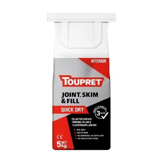 Finishing coating - TOUPRET - filling / jointing / indoor
