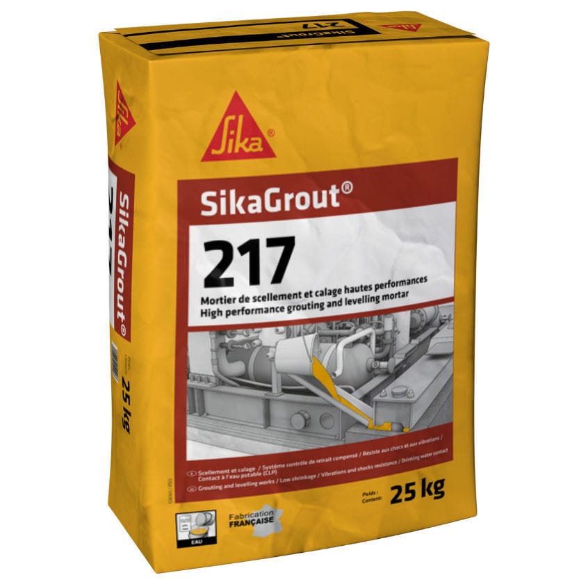 Fixing mortar - SikaGrout®-217 - Sika France SAS - for rebar / for ...