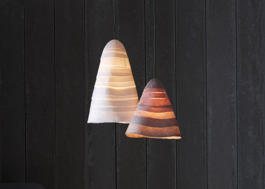 Pendant lamp - BEATA - PINCH - fabric / contemporary / corded