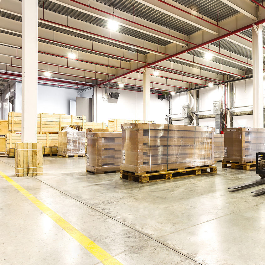 Hanging light fixture - HBL GEN2 - CARANDINI - LED / round / IP65