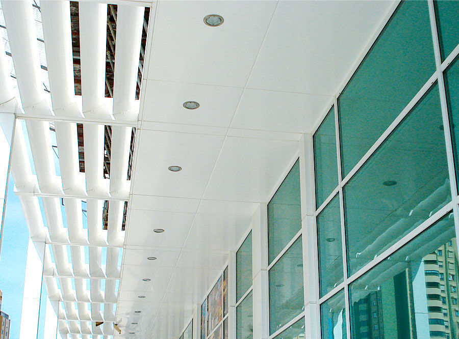 Aluminum profile / for curtain walls / for mullions and transoms ...