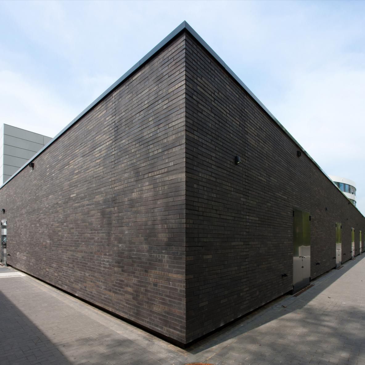 Facade brick - STP-LF490/52-14/7 - Janinhoff - solid / smooth / black