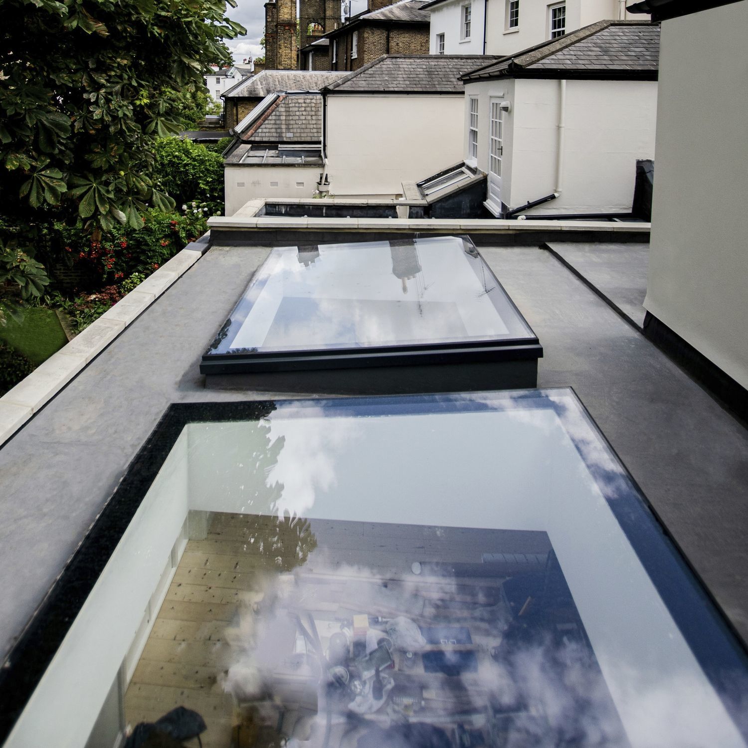 Skylight with skylight frame - ALUX-GLAZE - Akripol d.o.o. - tempered ...