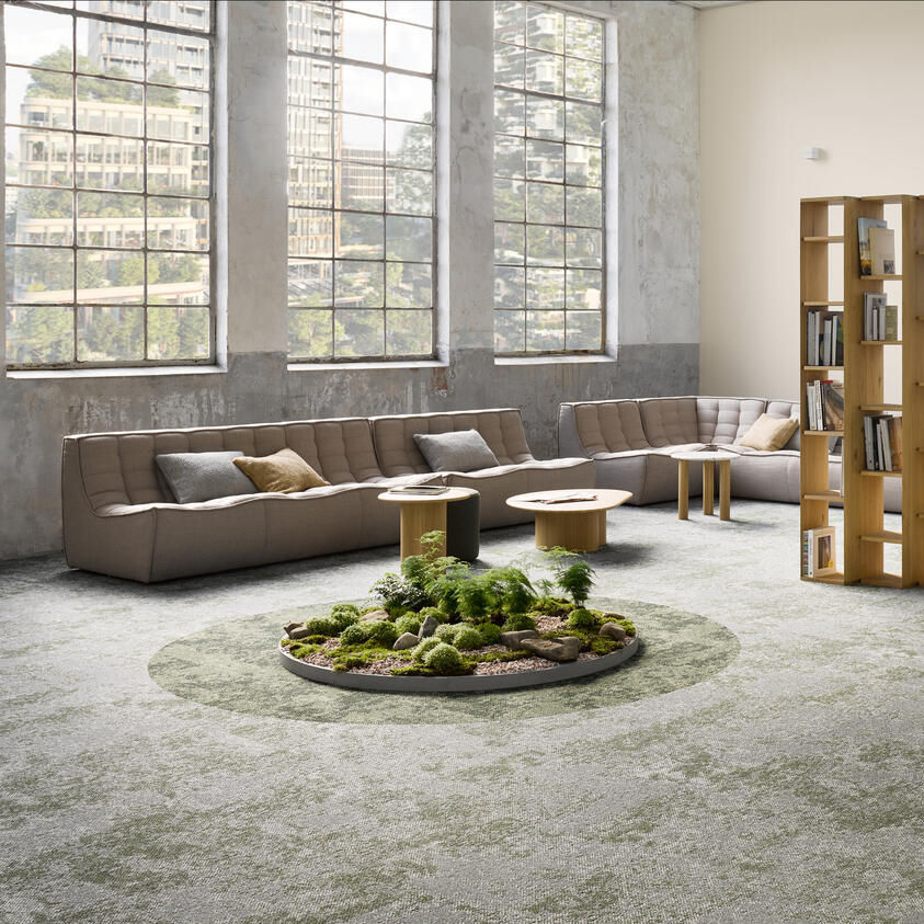 Carpet tile - GREZZO BLOOM - DESSO OFFICE - tufted / synthetic / contract