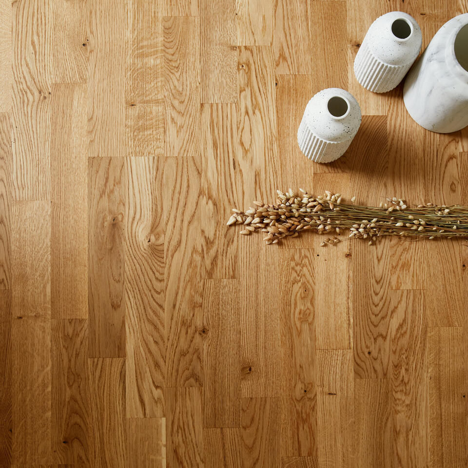 Engineered parquet floor - PURE - DESSO OFFICE - oak / walnut / birch