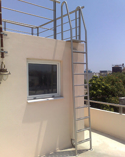 Access ladder - Ieronimakisinox - metal