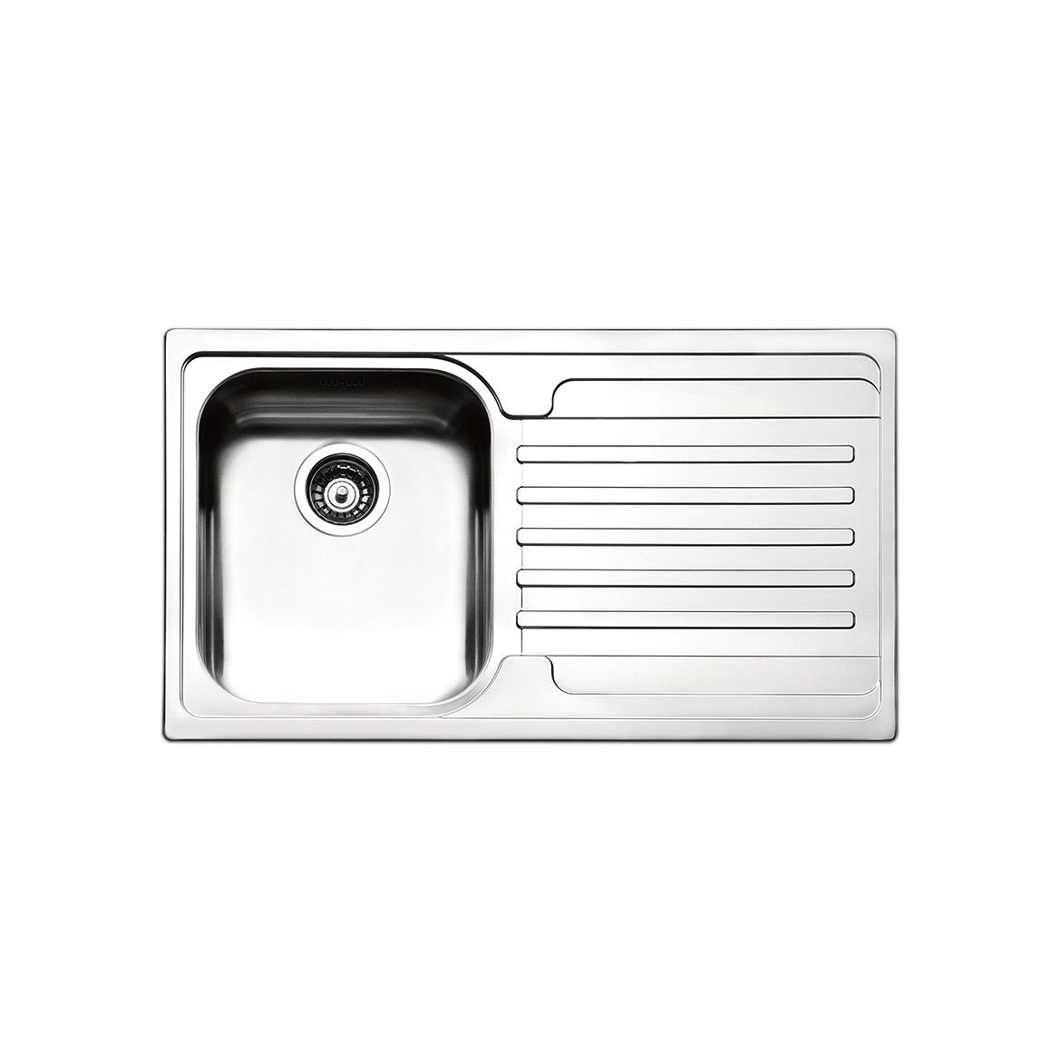Single-bowl kitchen sink - VENEZIA : VE861I - Apell S.p.A. - with ...
