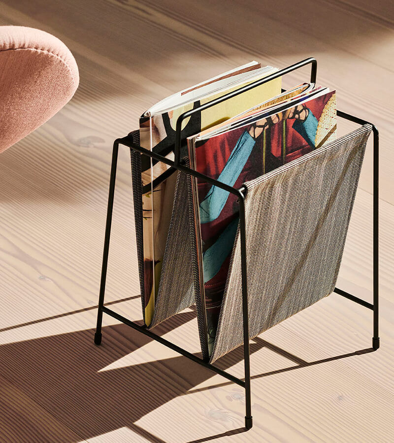 Contemporary magazine rack - Fritz Hansen - home / powder-coated steel ...