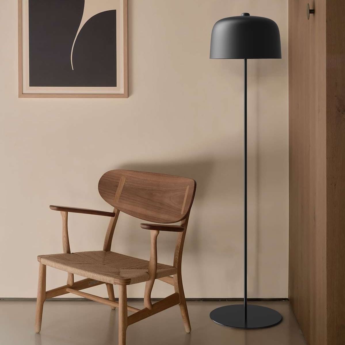 Floor-standing lamp - Zile - LUCEPLAN - steel / bioplastic / contemporary