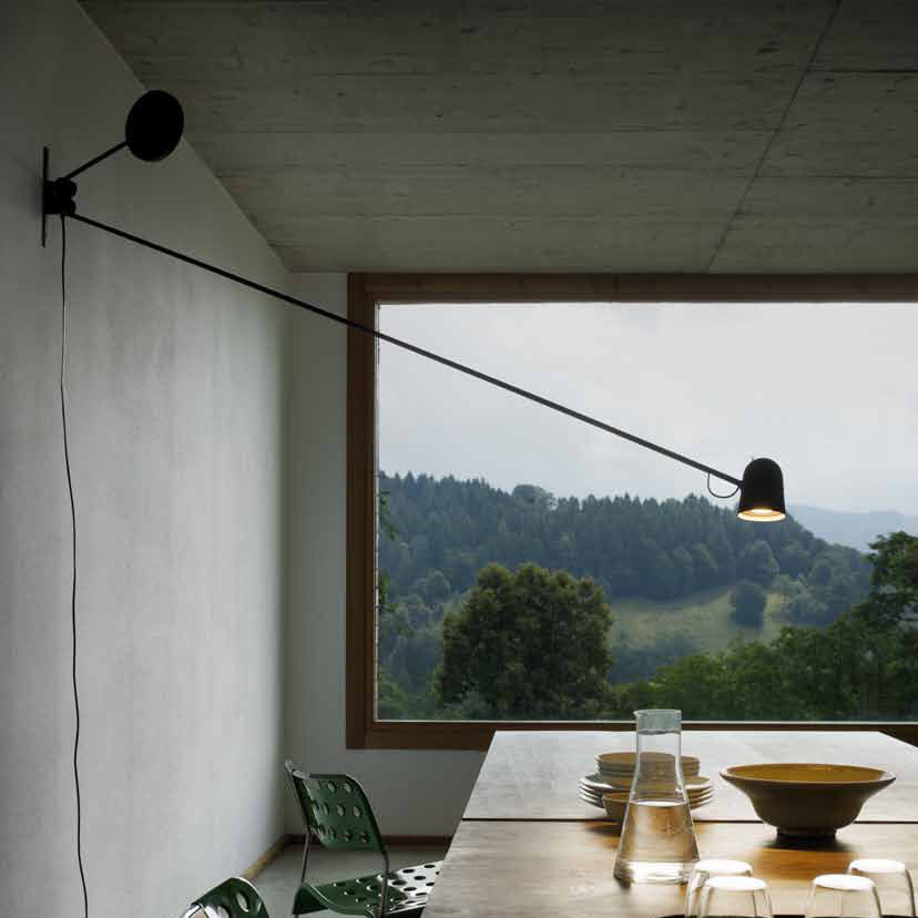 Contemporary wall light - COUNTERBALANCE - LUCEPLAN - indoor / aluminum ...