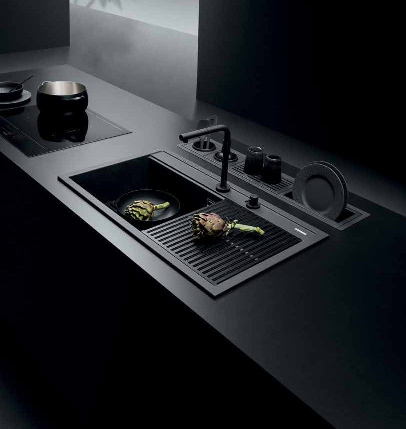 Single-bowl kitchen sink - City - F.lli Barazza Srl - without ...
